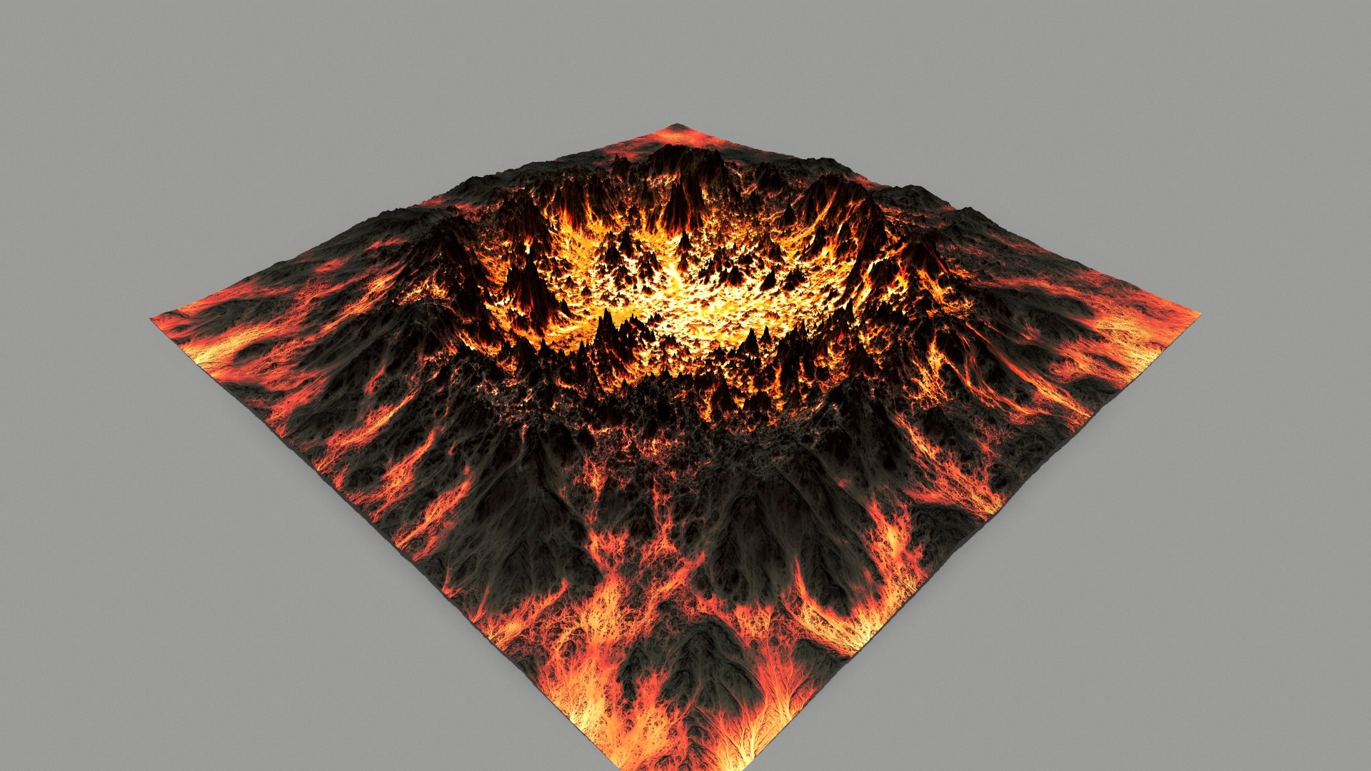 Volcano 3D Model - TurboSquid 1638205