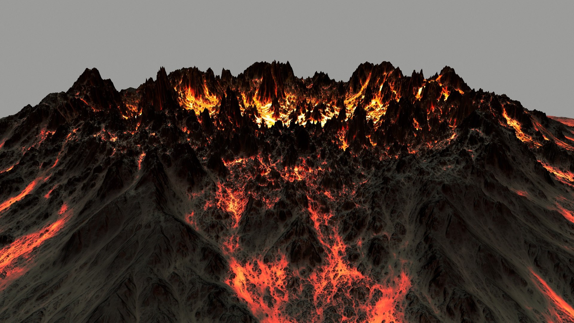 Volcano 3D Model - TurboSquid 1638205