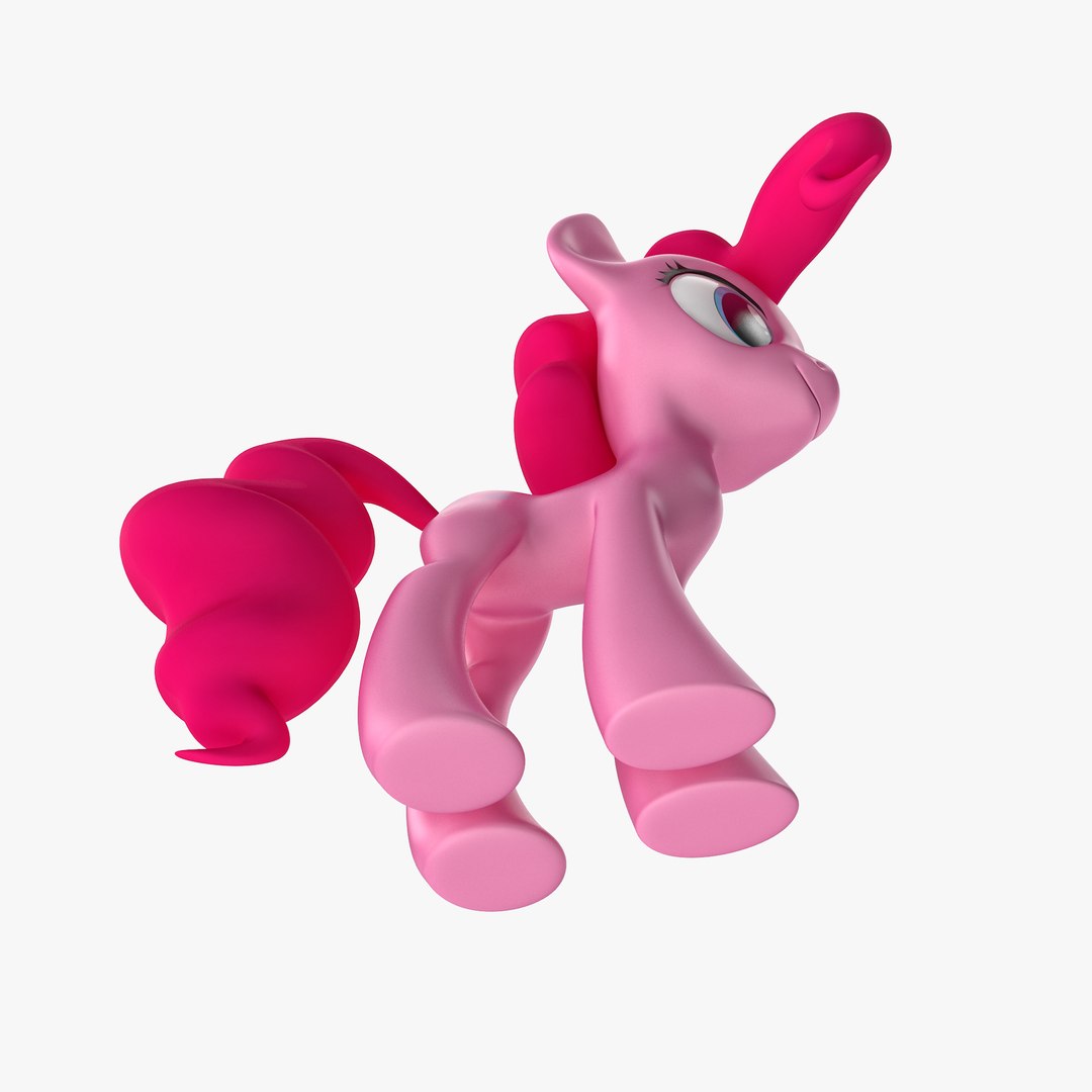3d Little Pony Pinkie Pie Model