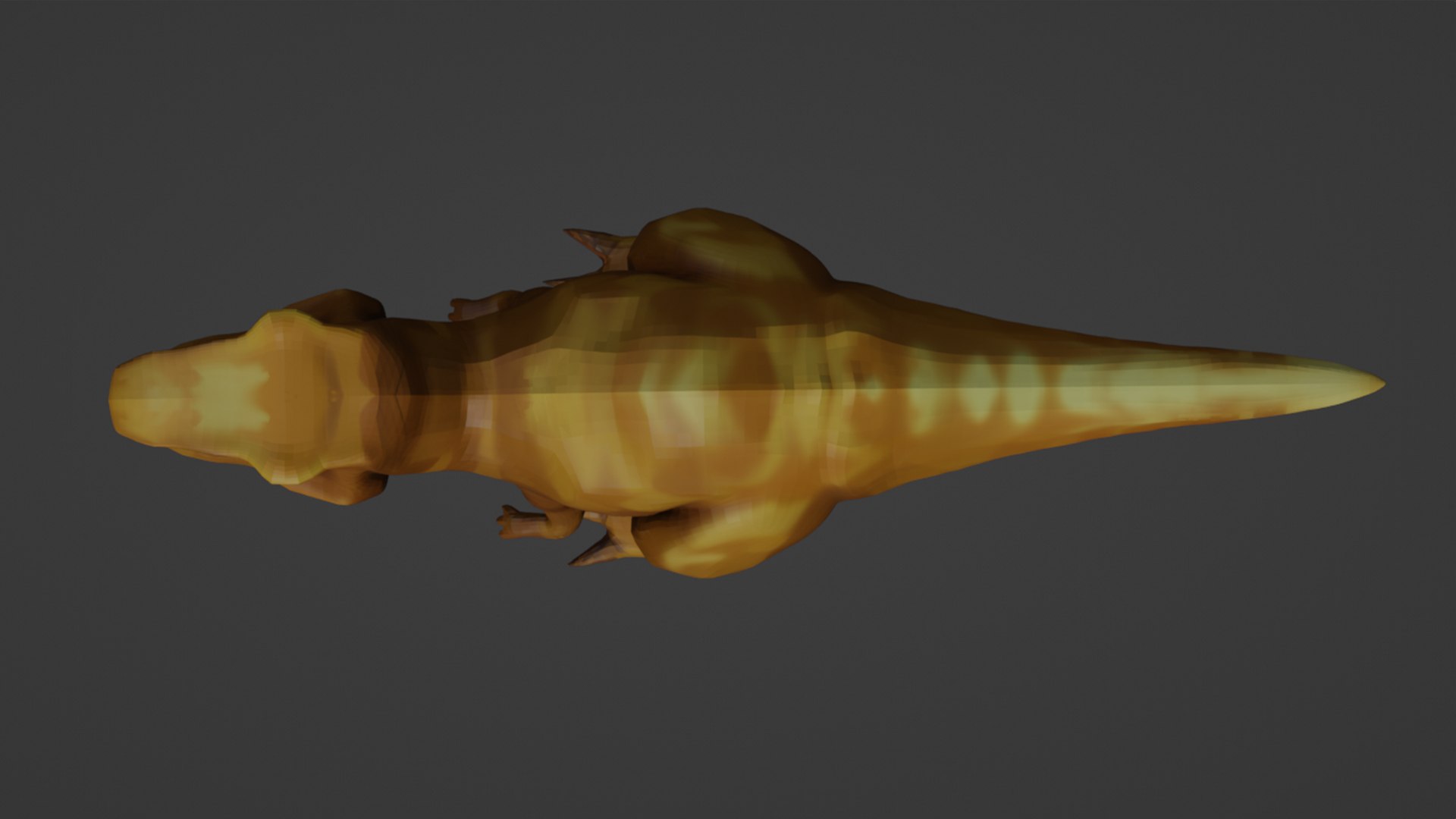 Tyrannosaurus Rex Dinosaur Rig Blender 3D Model - TurboSquid 2341562