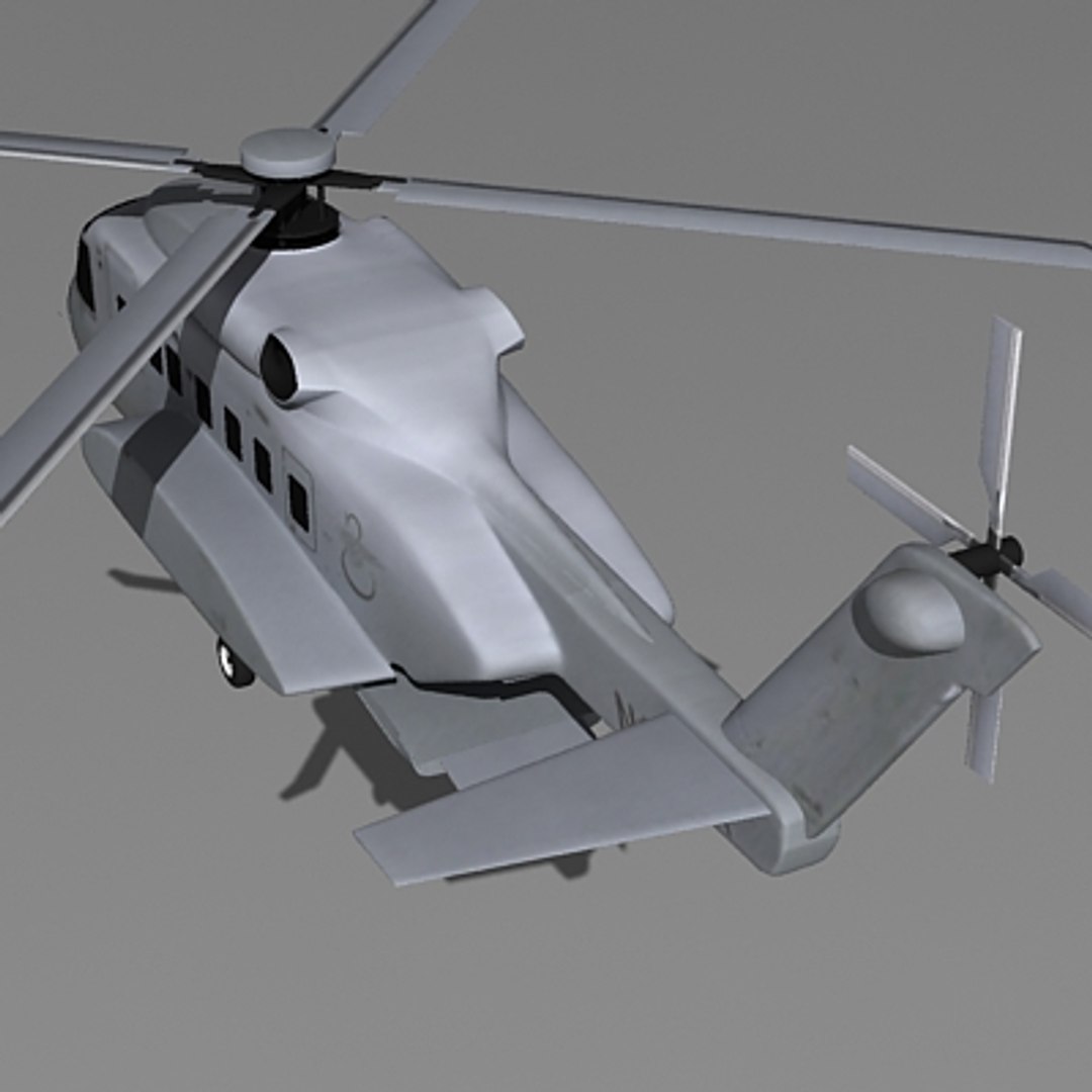 3ds Sikorsky S-92 Helicopter