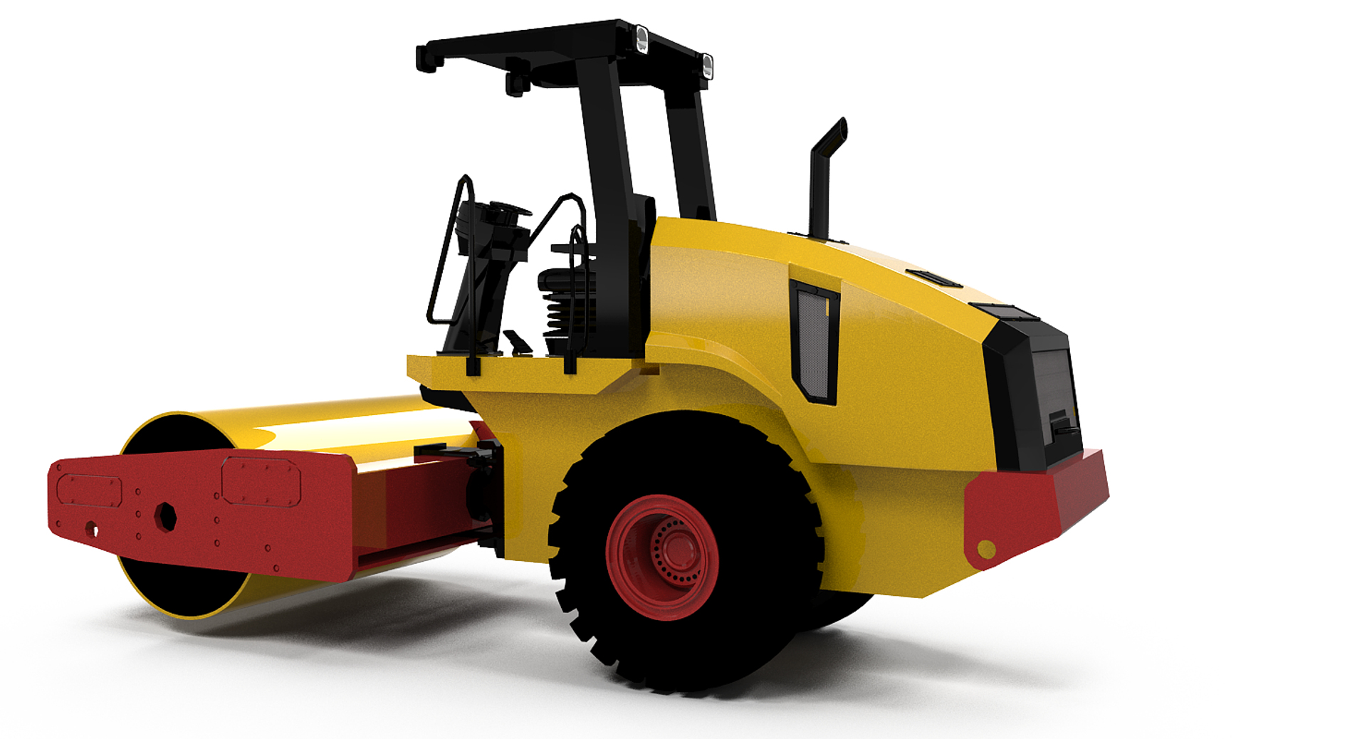 3ds max road roller