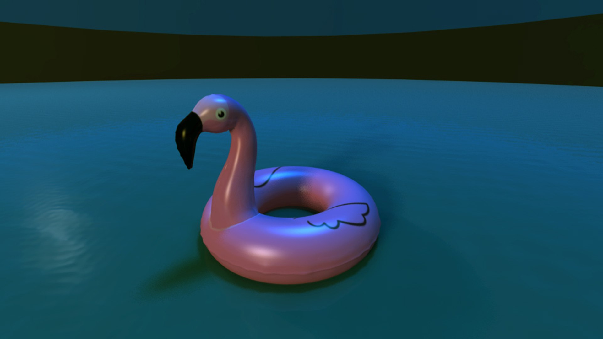 Flamingo Float 3D - TurboSquid 1431689