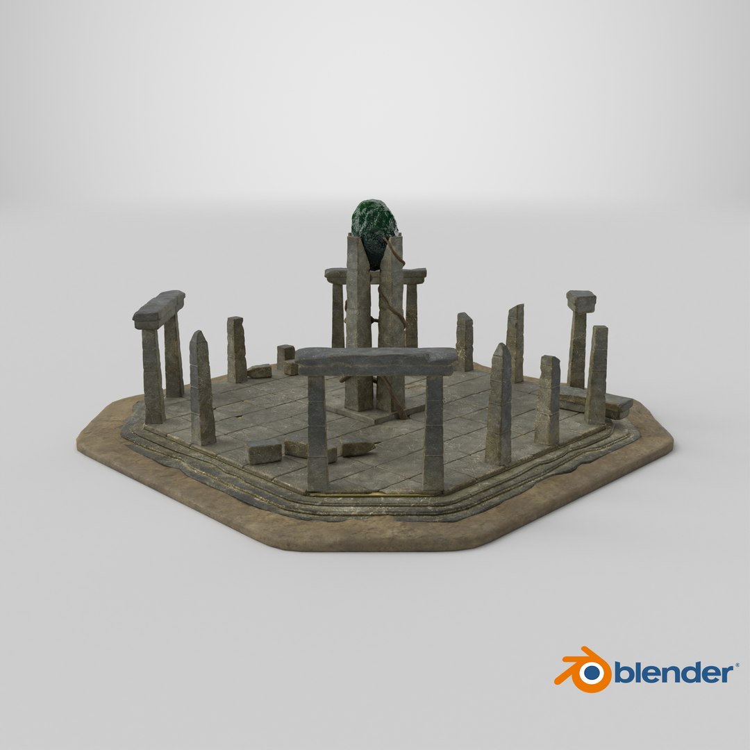 3D Temple Model - TurboSquid 2030154