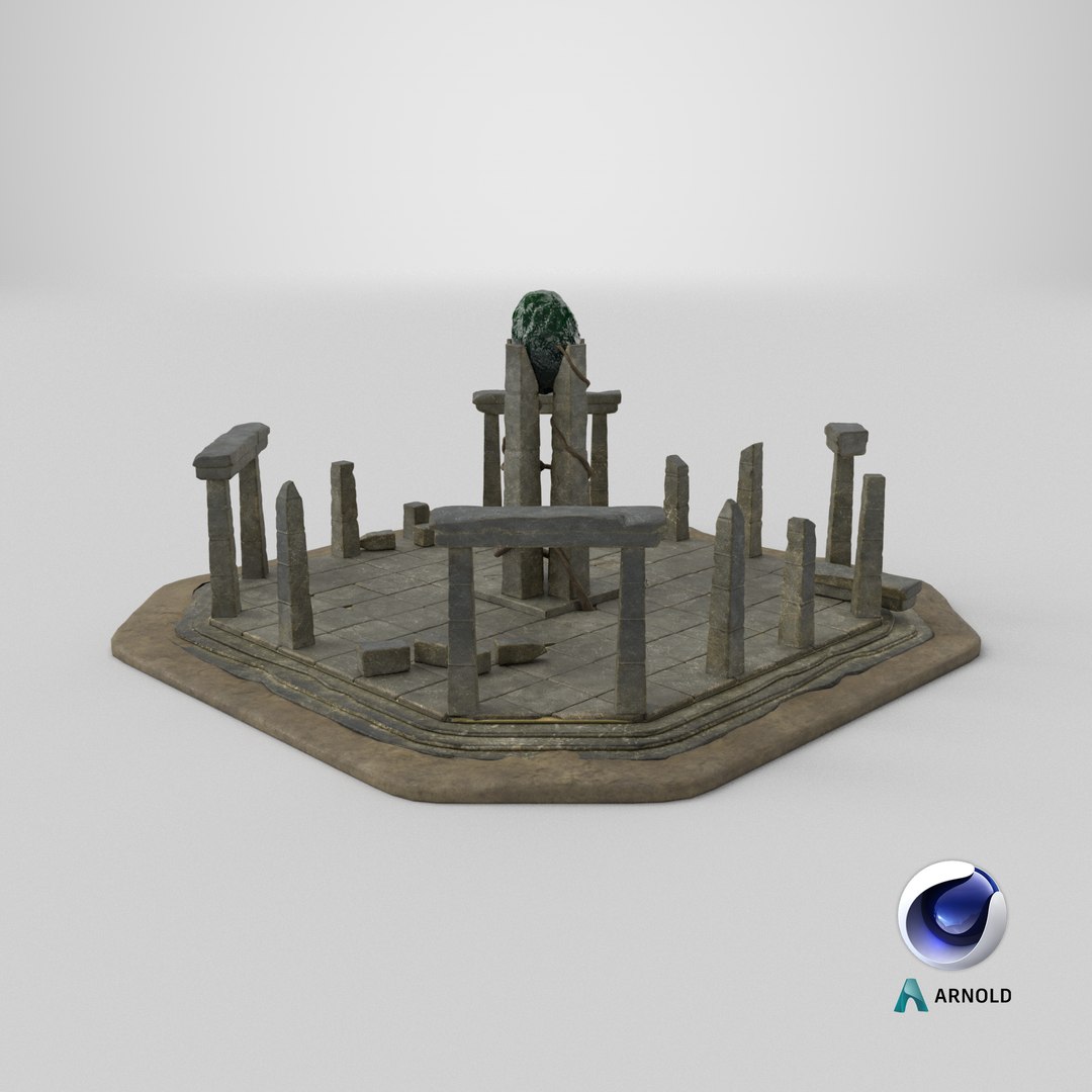 3D Temple Model - TurboSquid 2030154