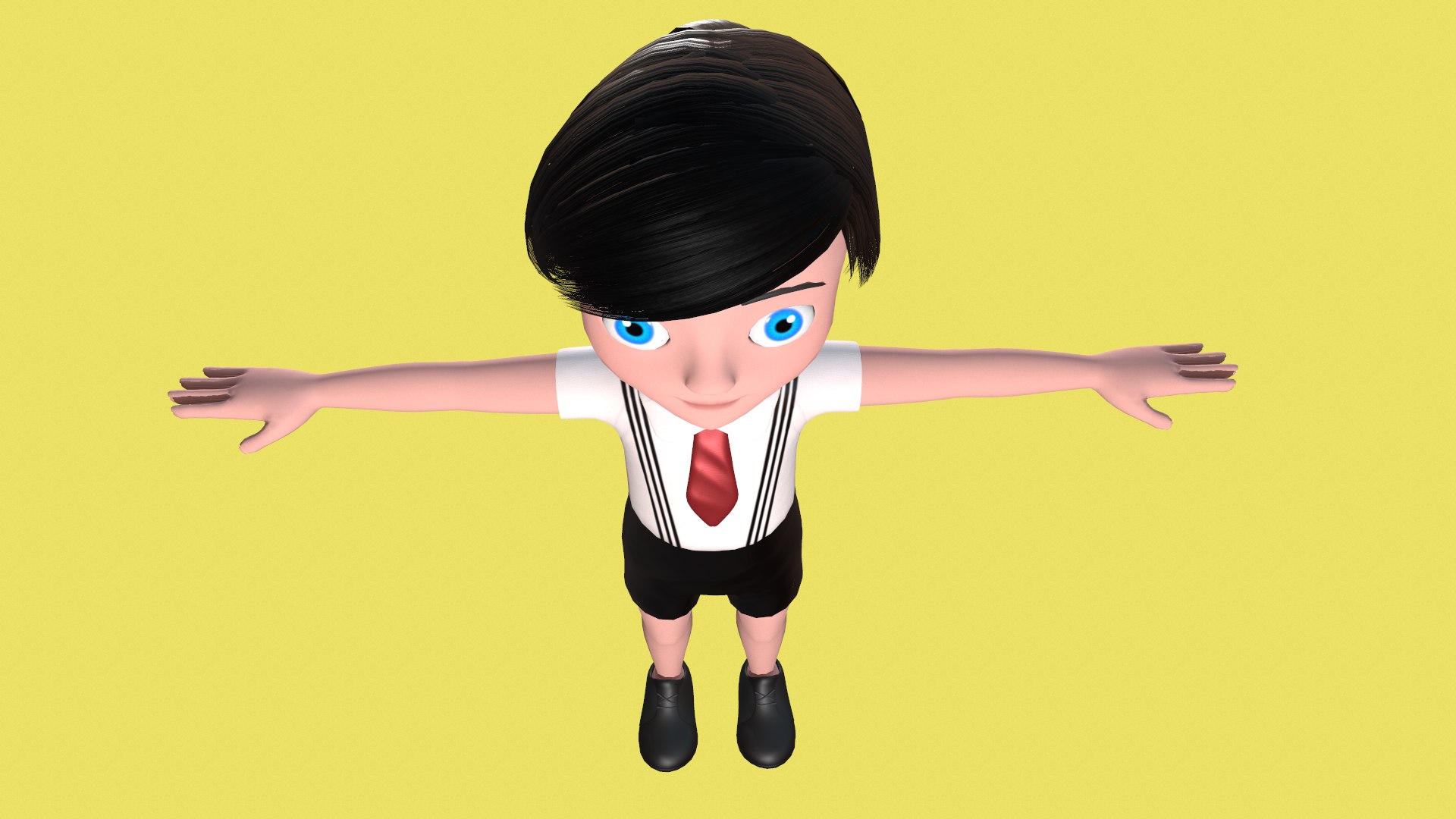 Little Boy 3 3D Model - TurboSquid 1817687