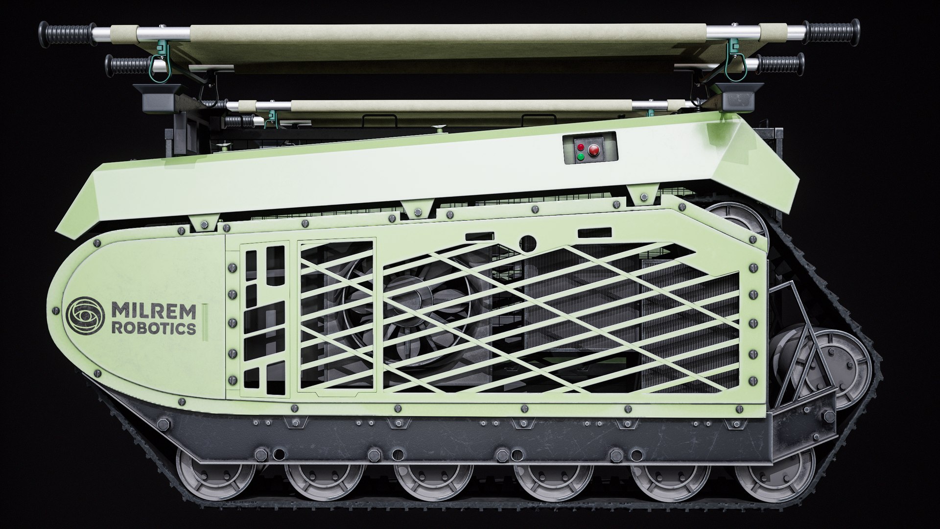 3D THeMIS Cargo CASEVAC Military Robot PBR Model - TurboSquid 2148627