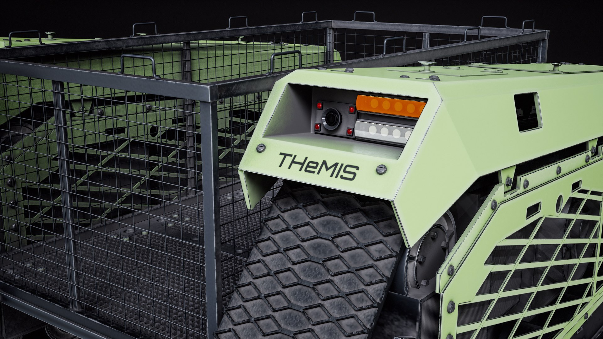 3D THeMIS Cargo CASEVAC Military Robot PBR model - TurboSquid 2148627