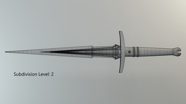 3D MARVEL Loki Dagger - TurboSquid 1760910