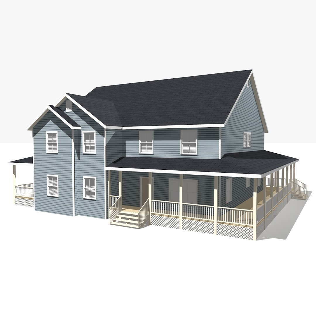 3d Model Of House Home