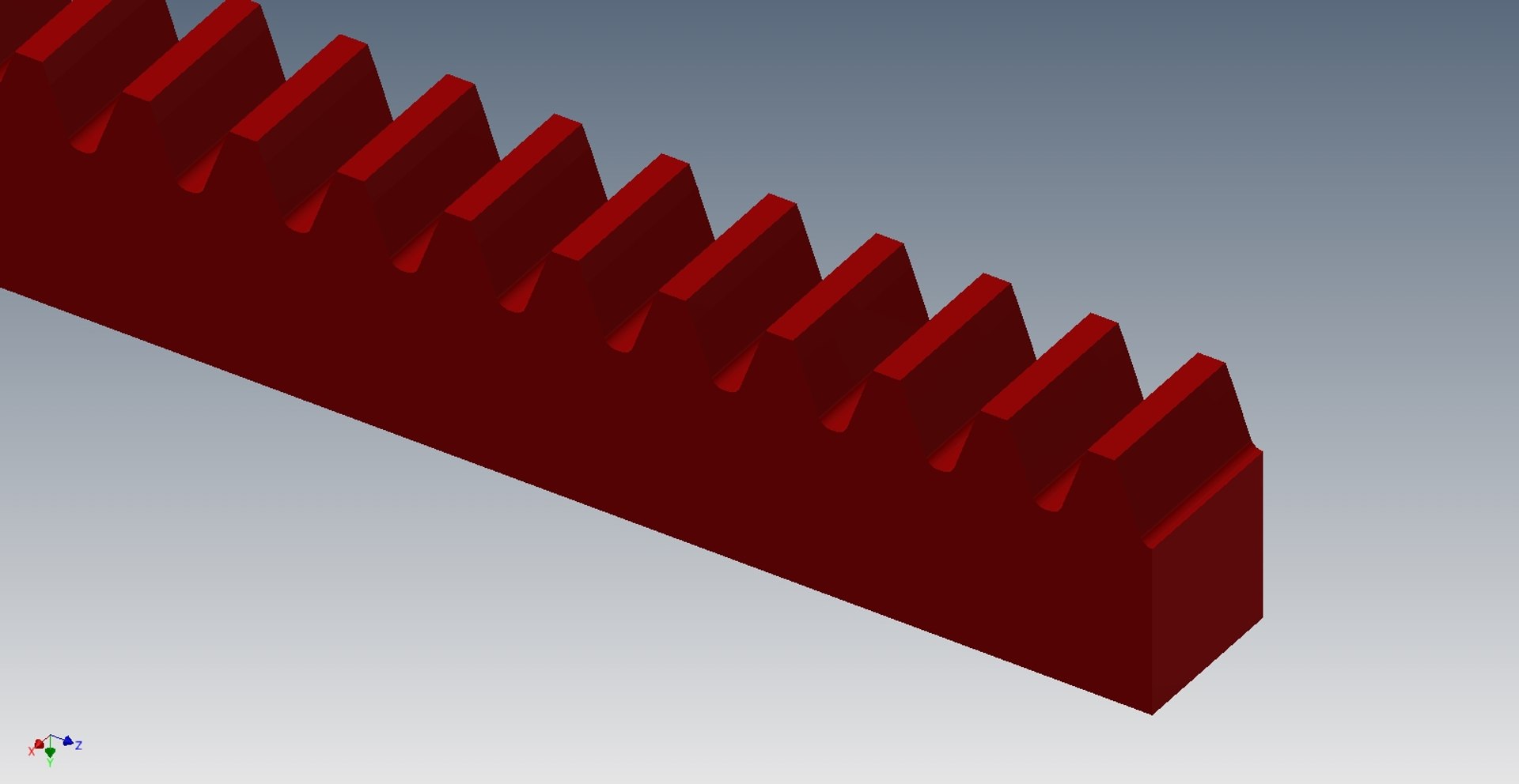 3d Rack Set Module 1mm Model