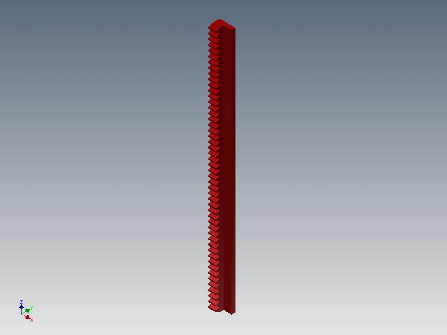 3d Rack Set Module 1mm Model