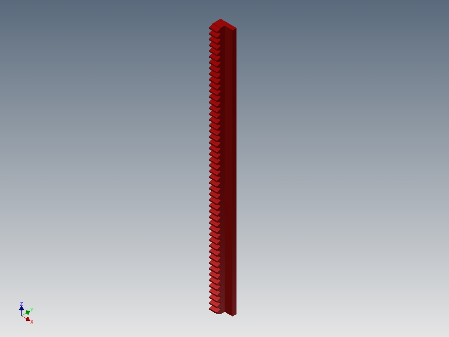 3d rack set module 1mm model