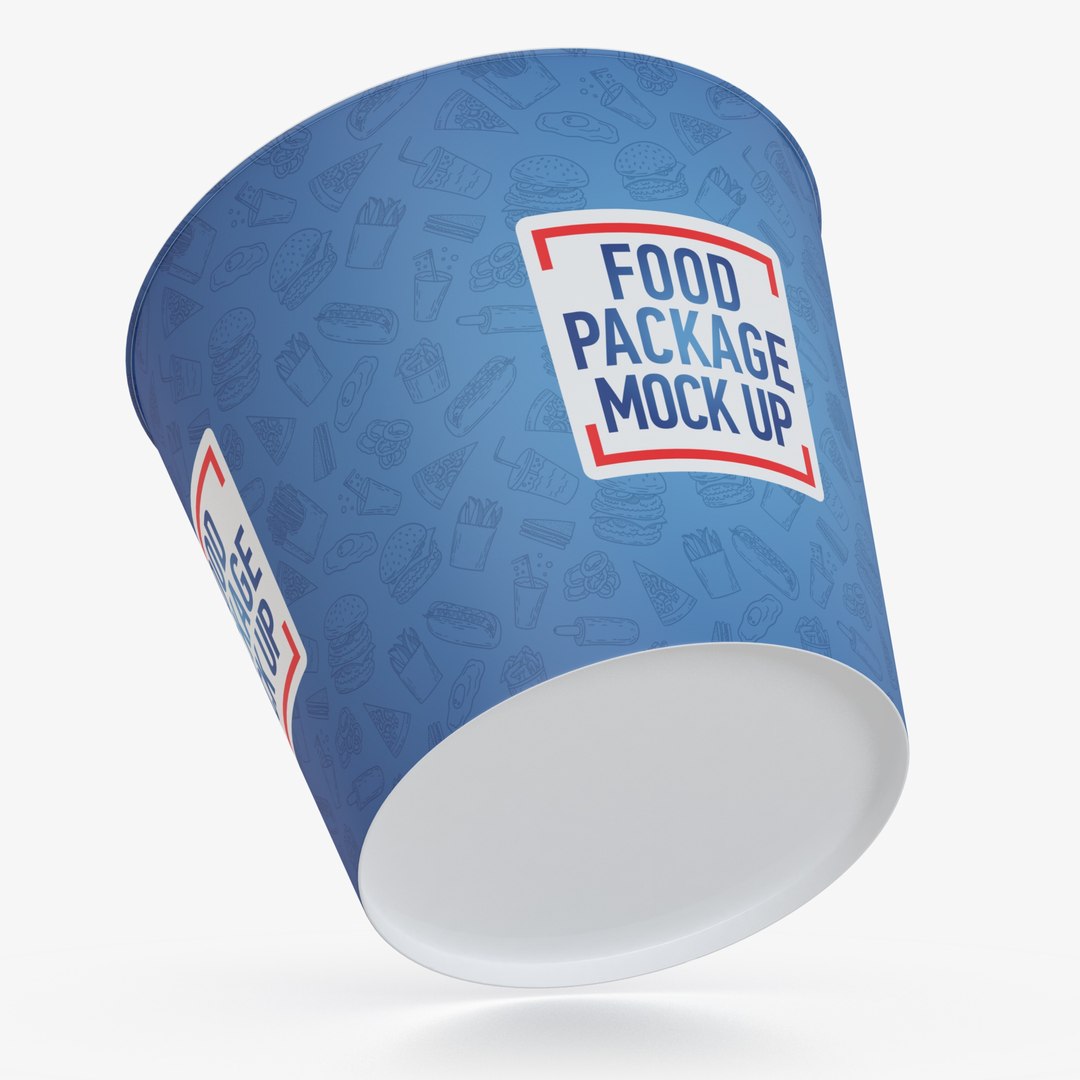 Fast Food Bucket 3D Model - TurboSquid 1331404