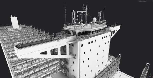 ONE Container ship 3D model - TurboSquid 1993742