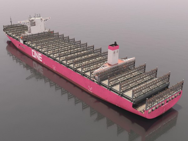 ONE Container ship 3D model - TurboSquid 1993742