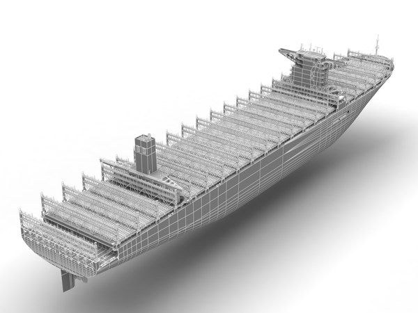 ONE Container ship 3D model - TurboSquid 1993742