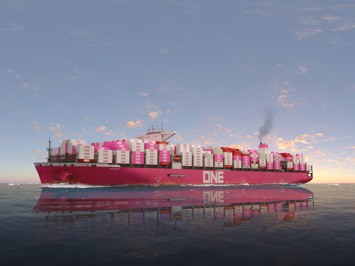 ONE Container ship 3D model - TurboSquid 1993742