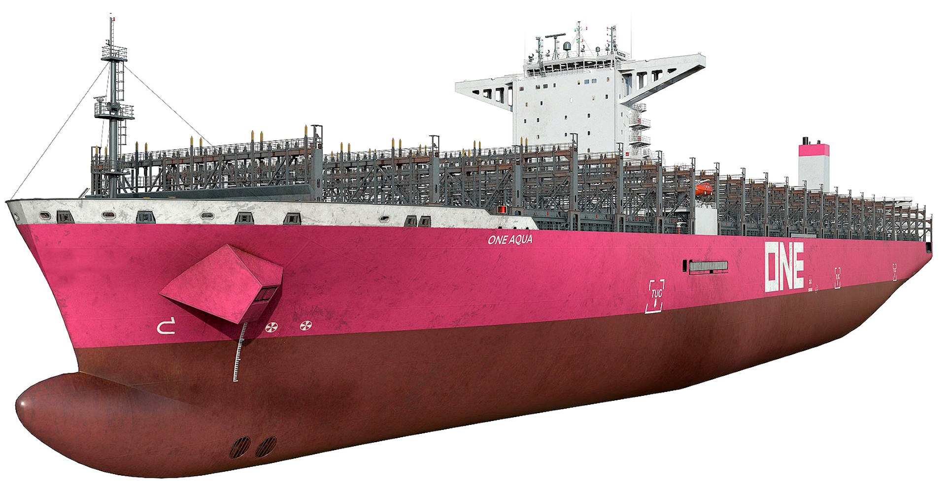 ONE Container Ship 3D Model - TurboSquid 1993742