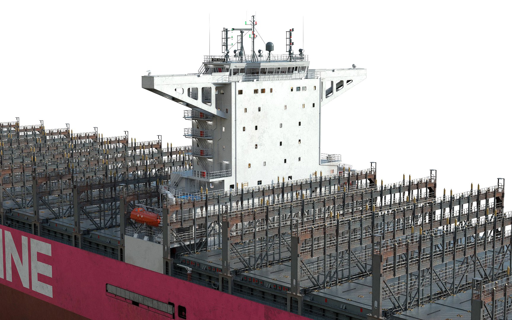 ONE Container Ship 3D Model - TurboSquid 1993742