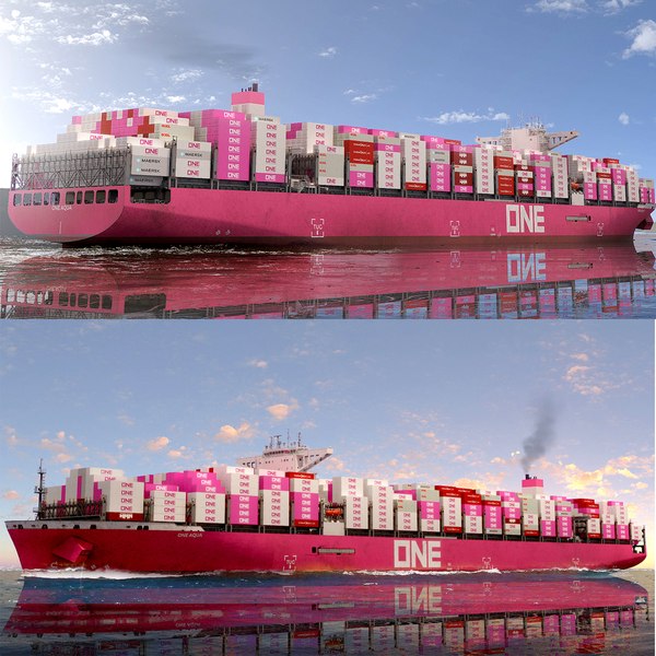 One Line Shipping 3D Models for Download | TurboSquid