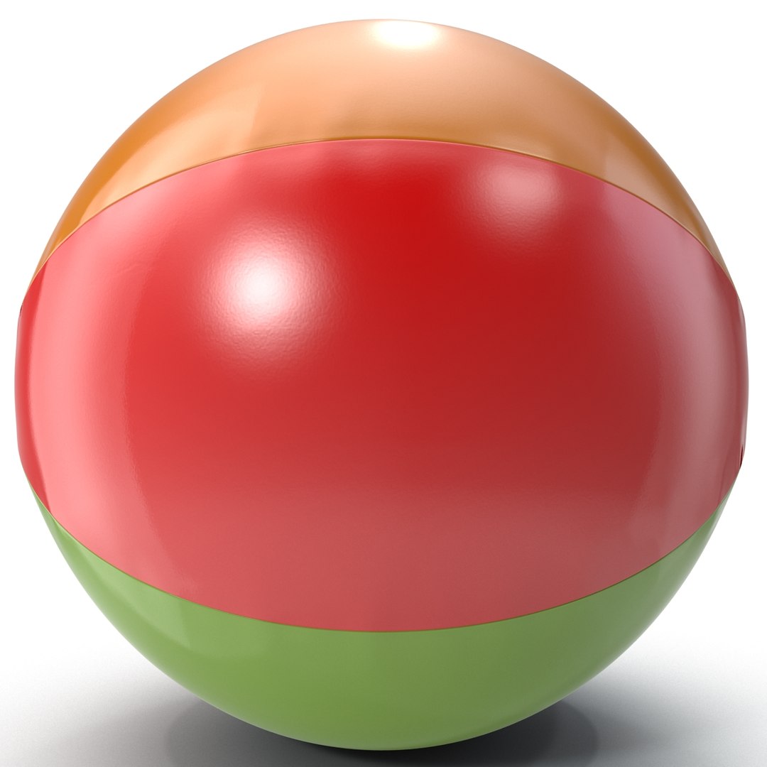 3D Beach Ball Model - TurboSquid 816918