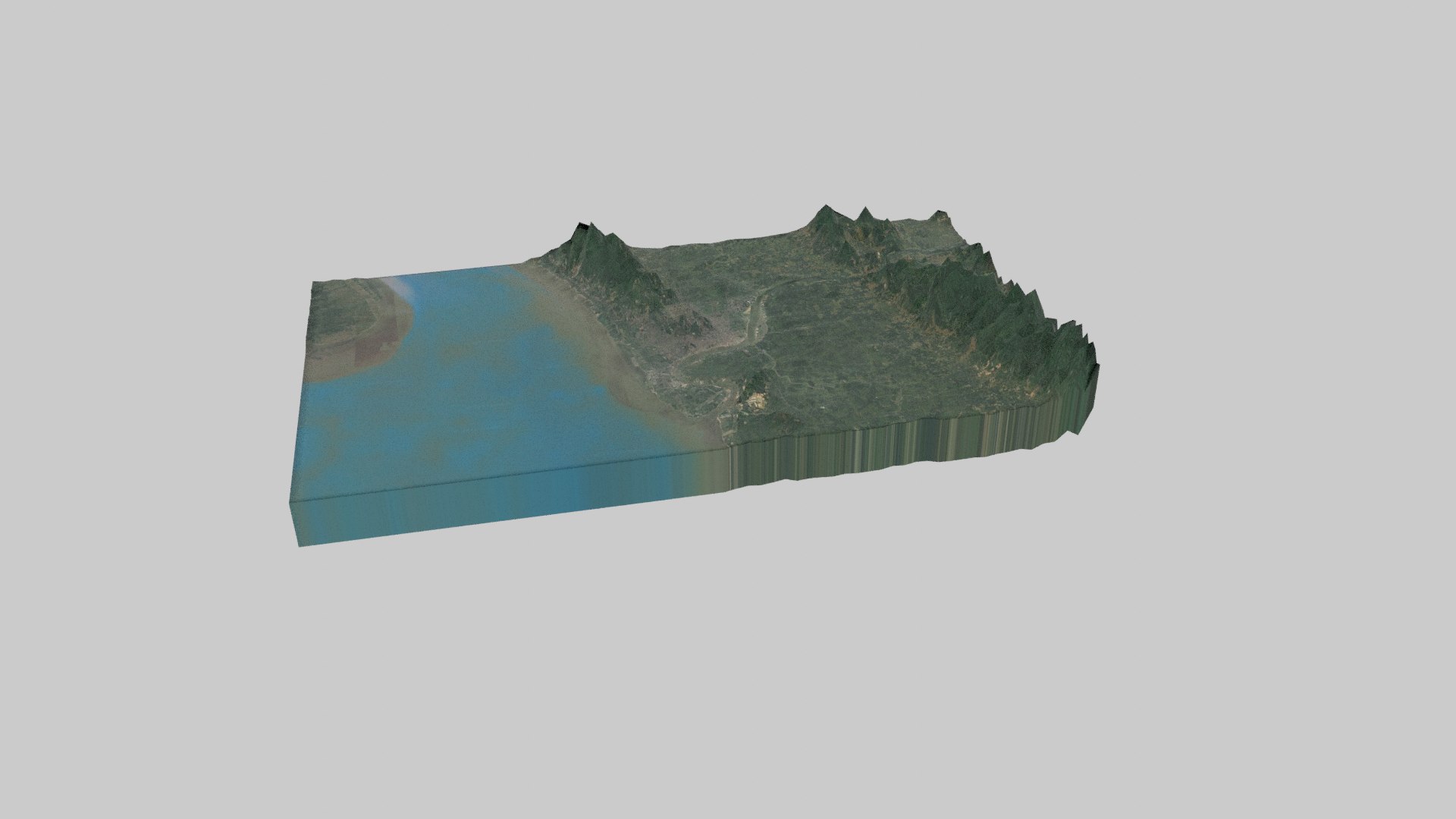 3D Chittagong City - TurboSquid 2077561