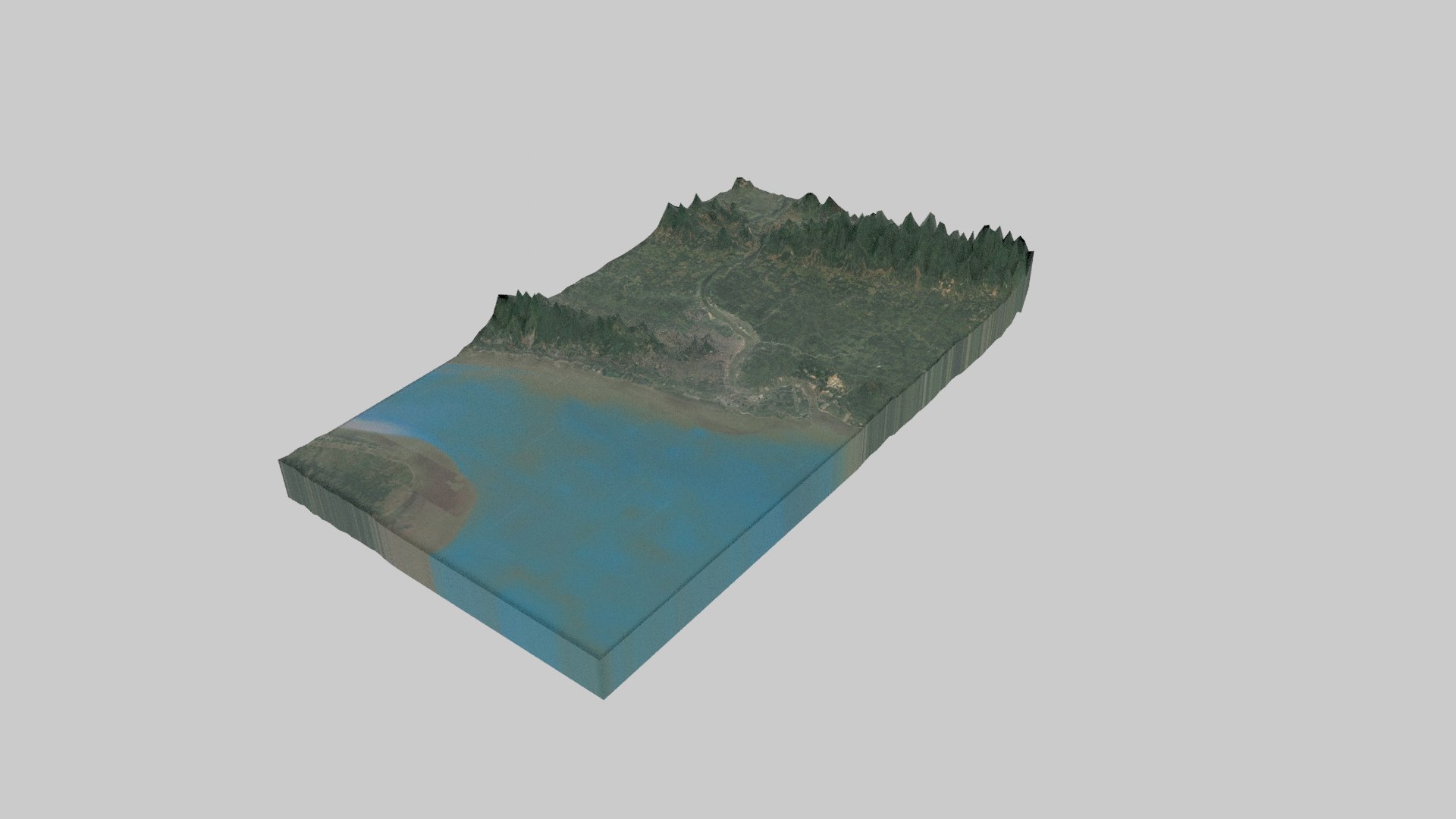 3D Chittagong City - TurboSquid 2077561