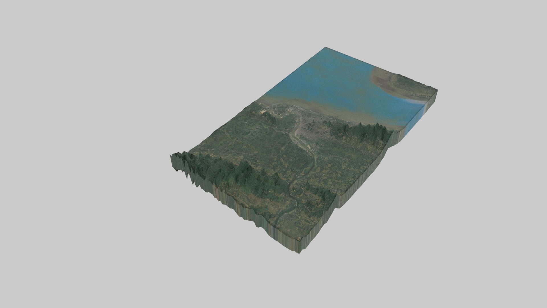 3D Chittagong City - TurboSquid 2077561
