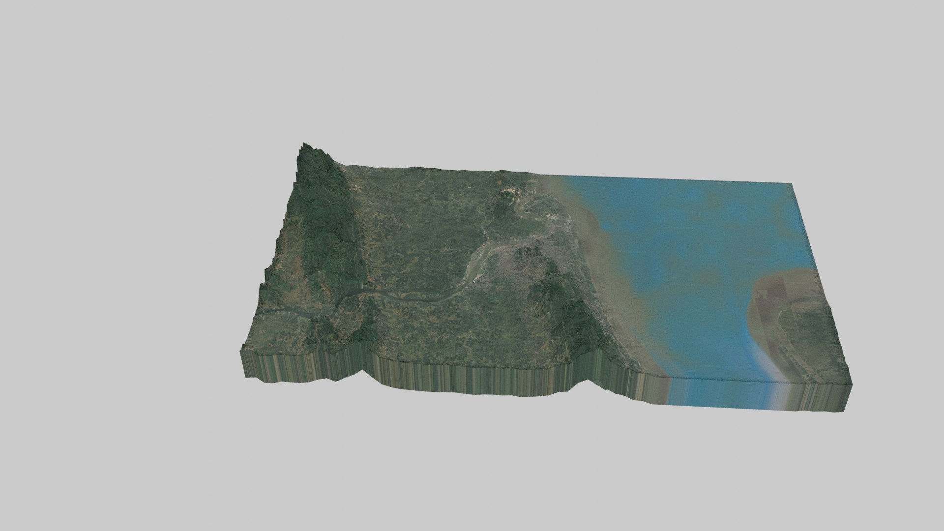 3D Chittagong City - TurboSquid 2077561
