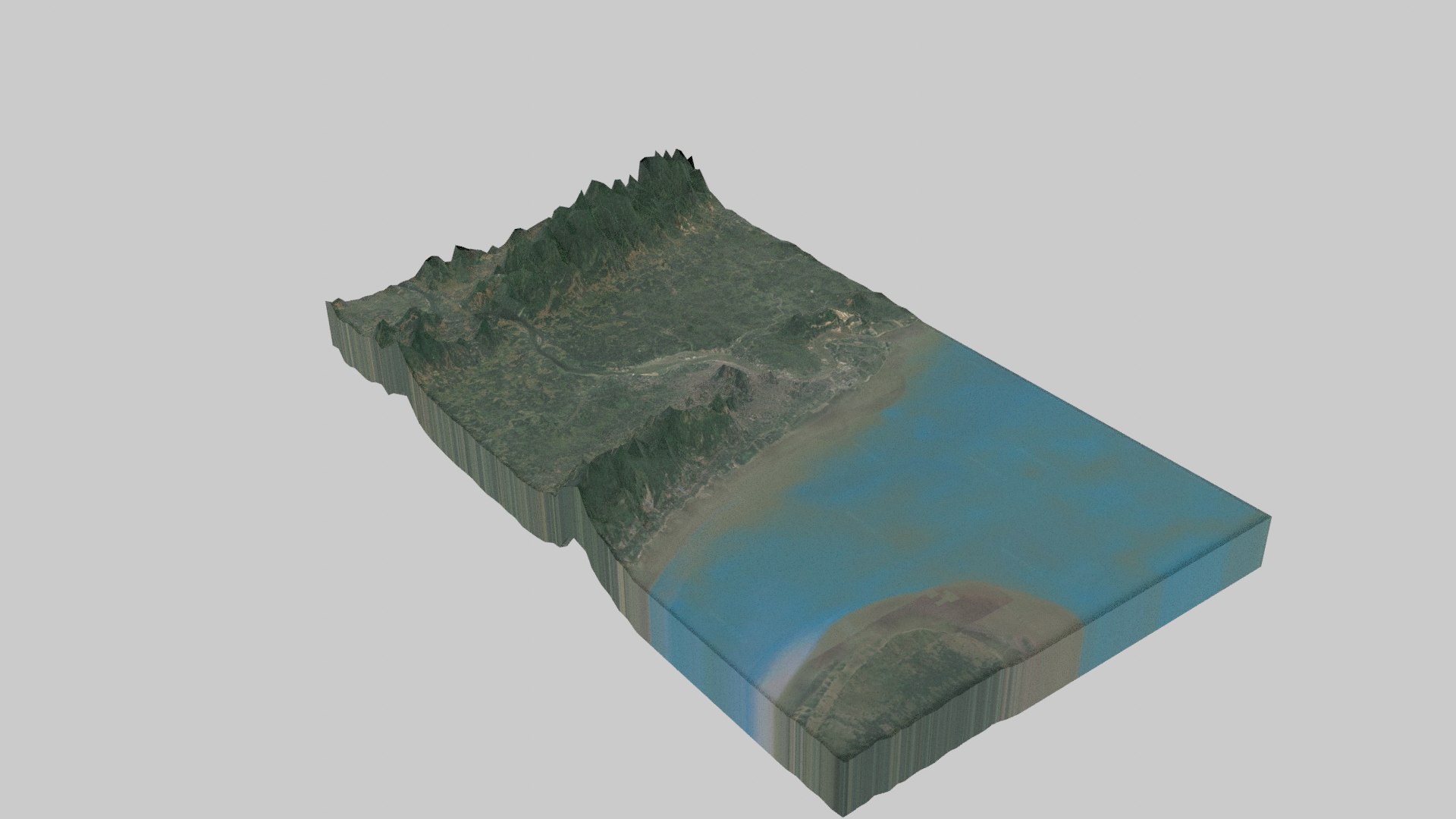 3D Chittagong City - TurboSquid 2077561