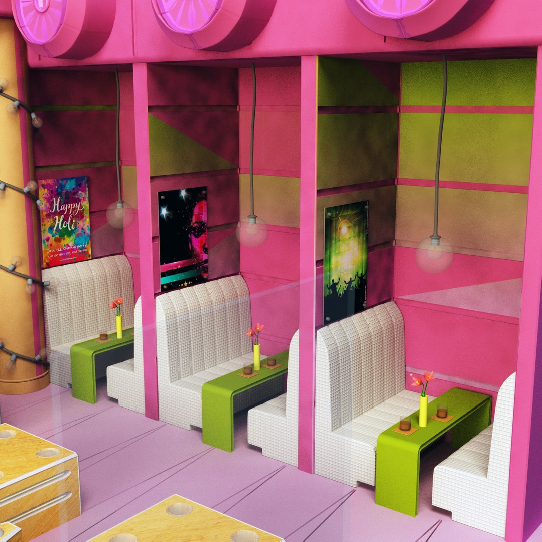 Night Club 3D Model - TurboSquid 1388425