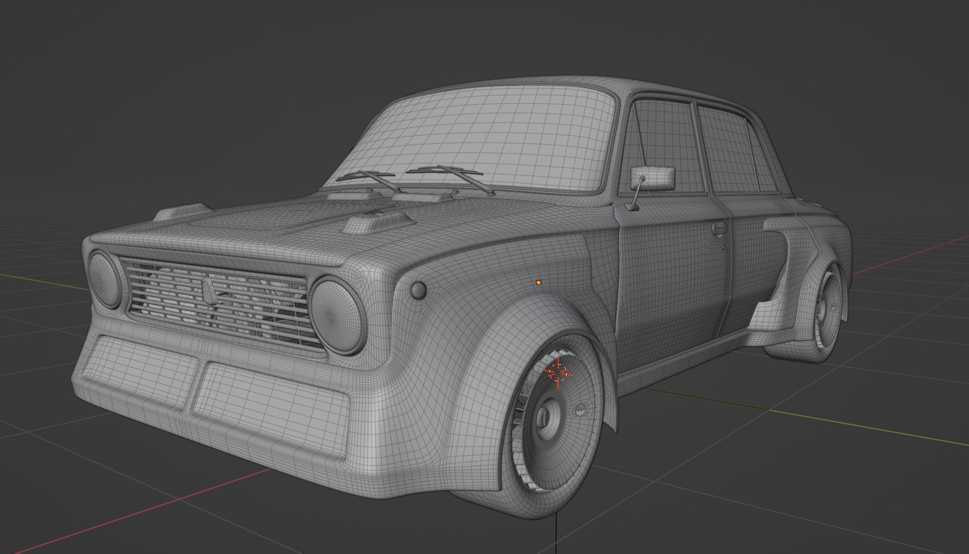 Lada 2101 VAZ Widebody 3D - TurboSquid 2260289