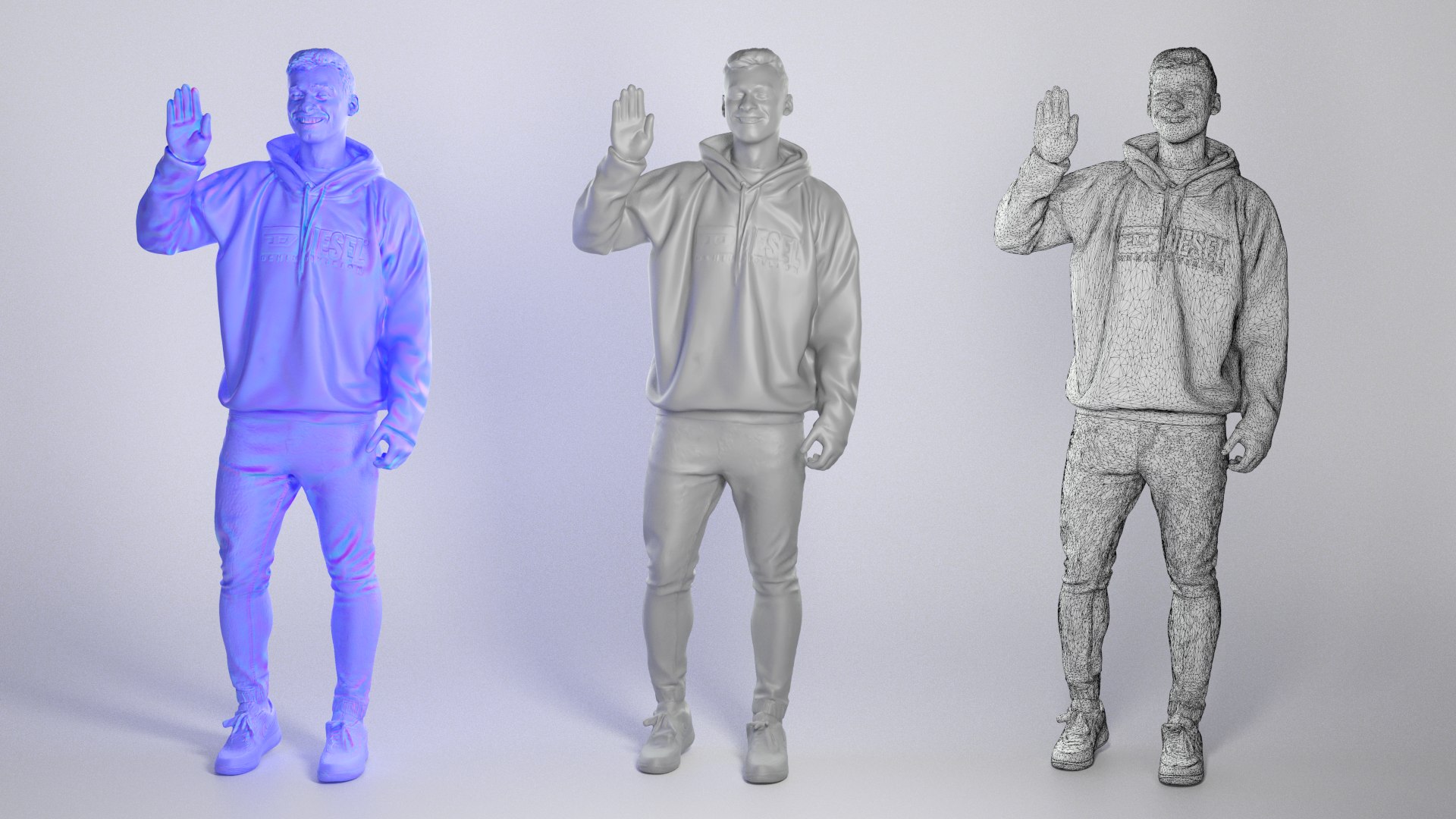 Photogrammetry Human Young Man Character 3D Model - TurboSquid 1689708