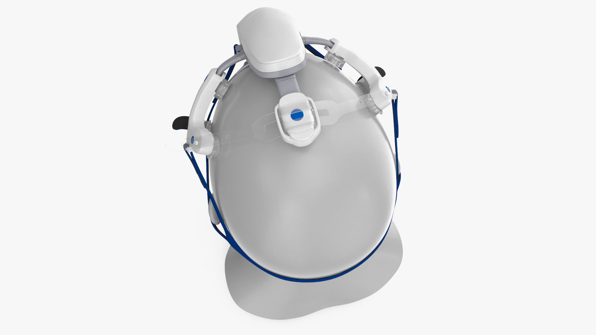 3D Neural Activities Analysis Electroencephalography EEG Headset ...