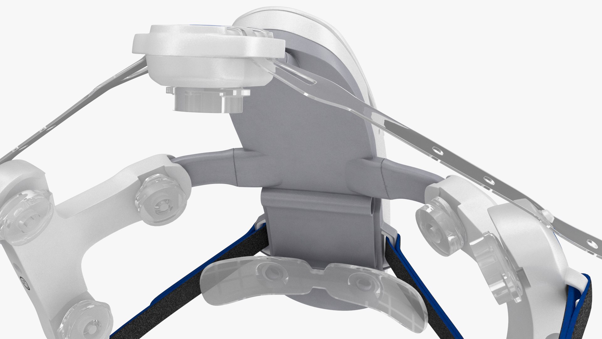 3D Neural Activities Analysis Electroencephalography EEG Headset ...