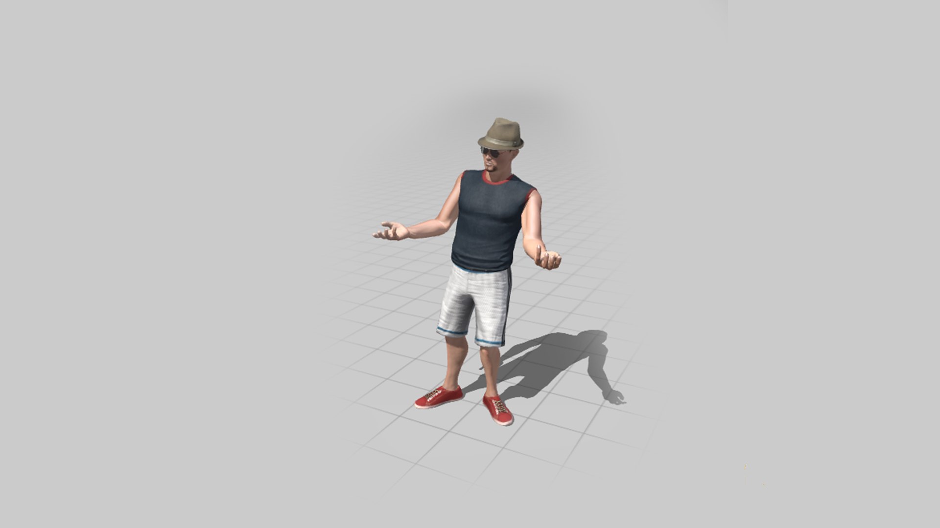 3D Model Tourist Man 1 - TurboSquid 1902625