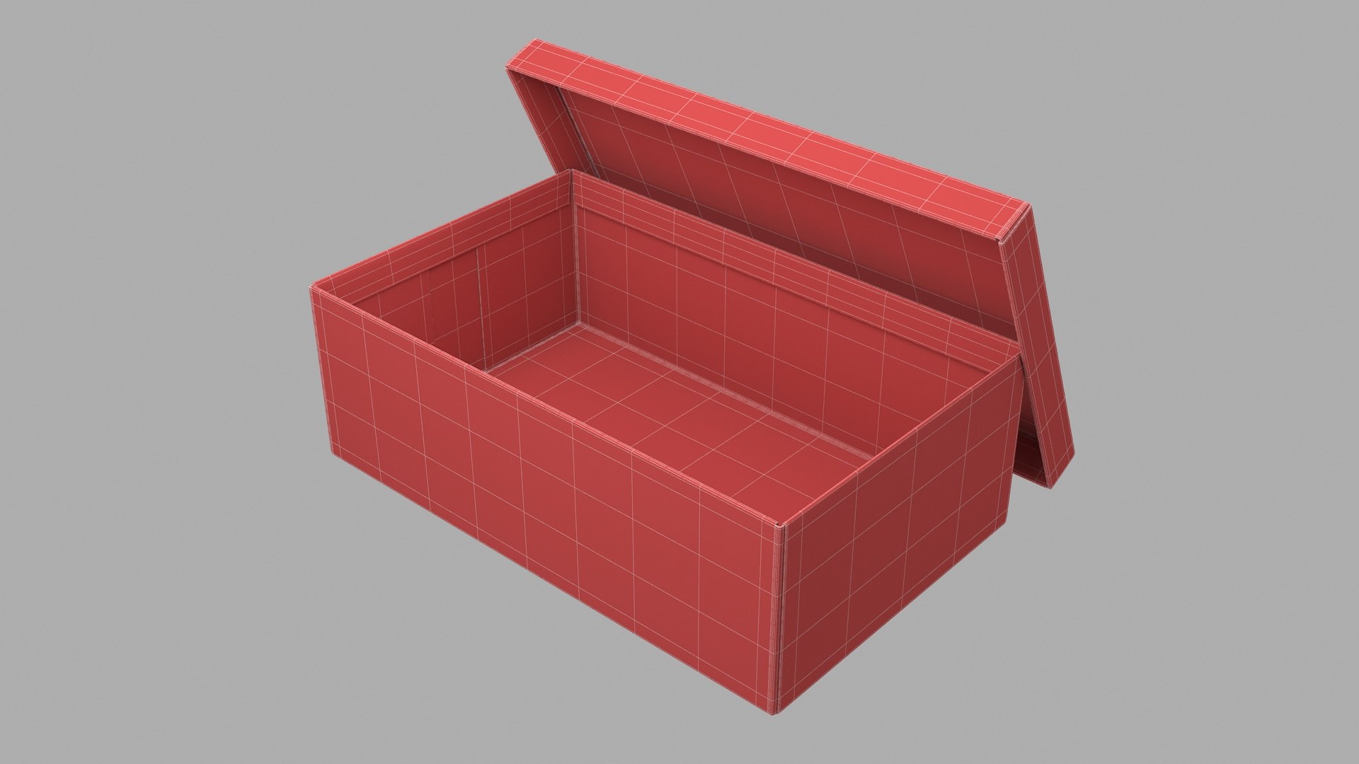 Shoe Box 3D model - TurboSquid 1886339