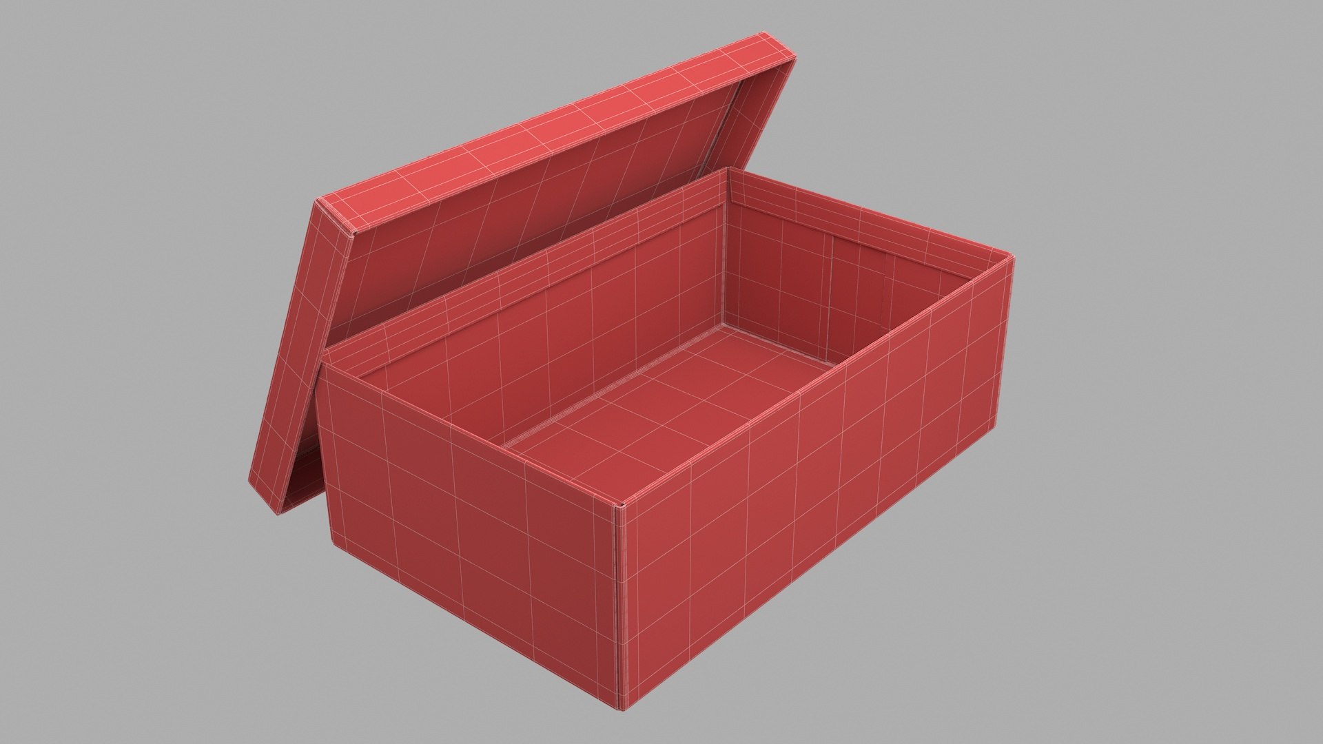 Shoe Box 3D model - TurboSquid 1886339