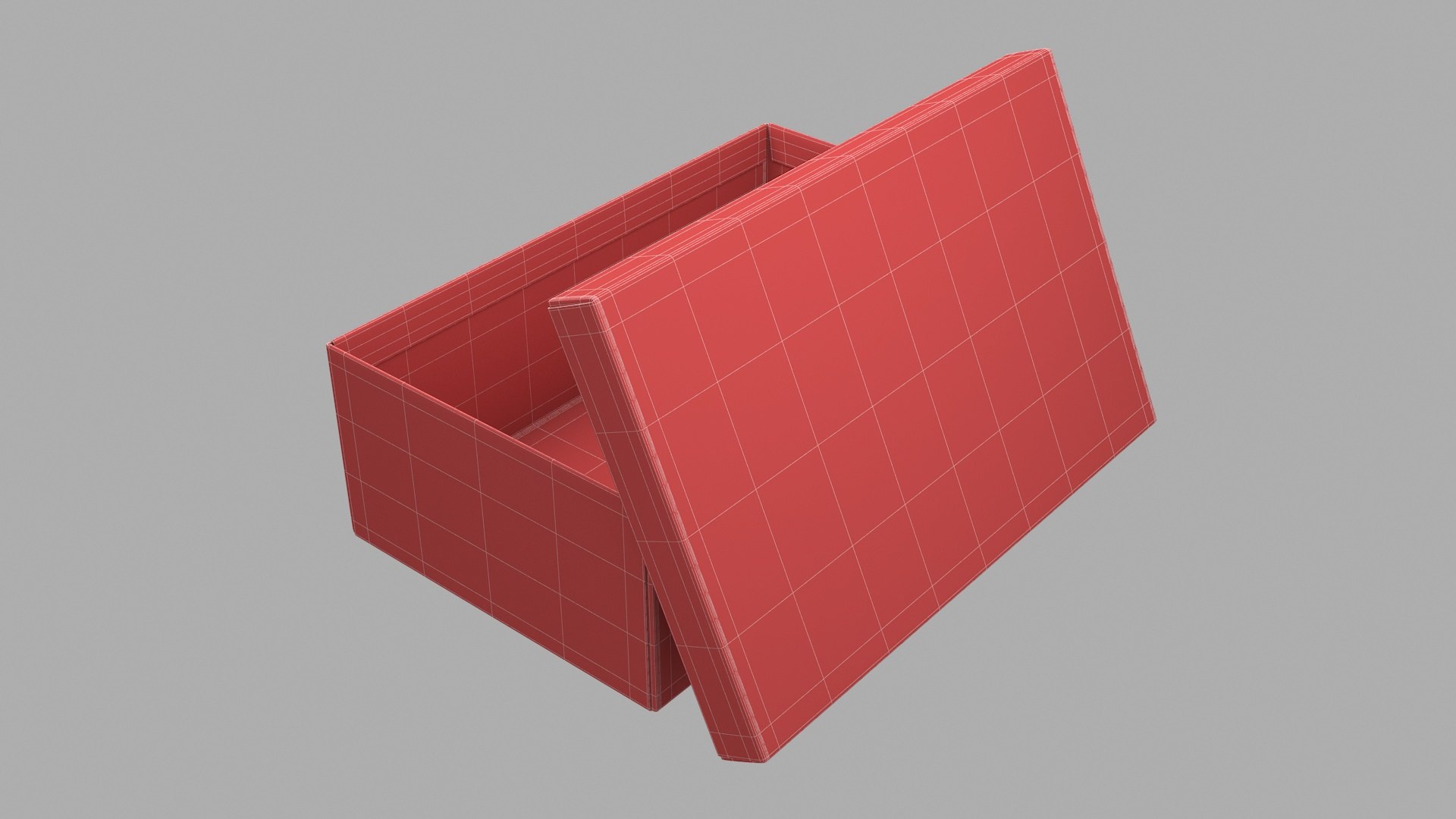 Shoe Box 3D model - TurboSquid 1886339
