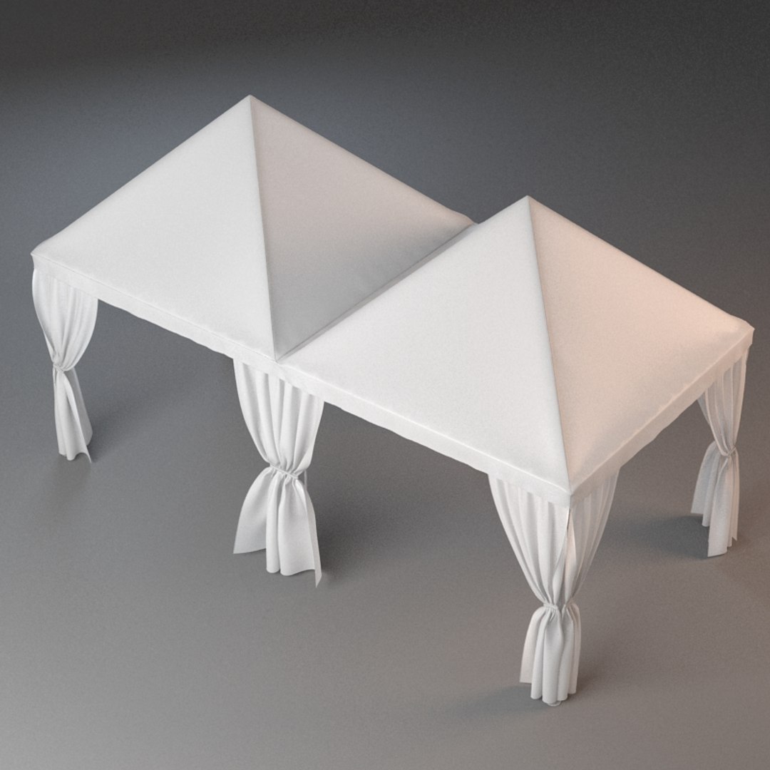3dsmax Partytents Tents 2 3