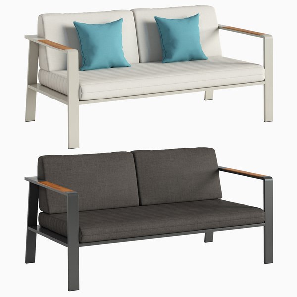 3D double sofa nofi model - TurboSquid 1556863