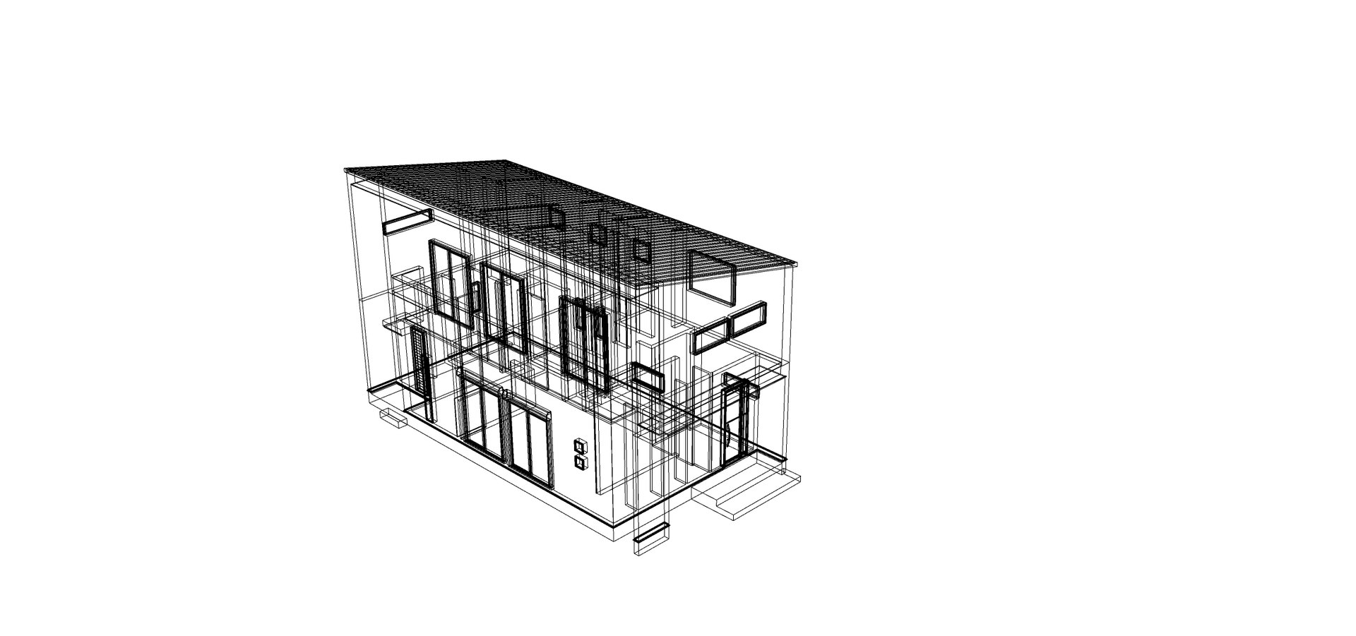 3D Japanese House - 2 Storey Model - TurboSquid 2052059