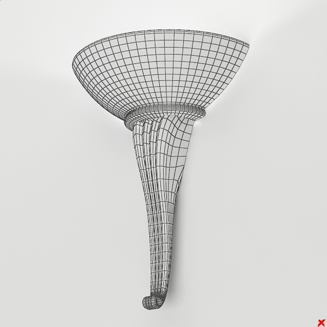 Free Wall Lamp 3d Model