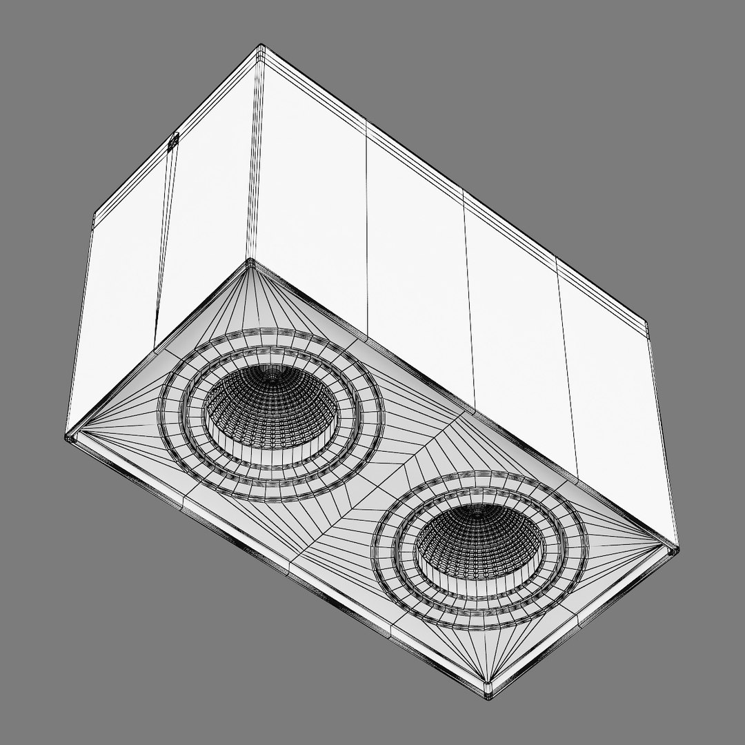 3D Spot Light 05208x Rettango - TurboSquid 1324645