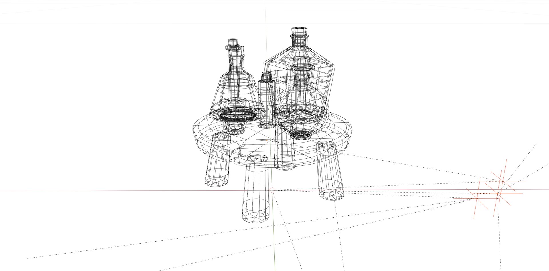3D Medieval Potion Bottles - TurboSquid 2349950