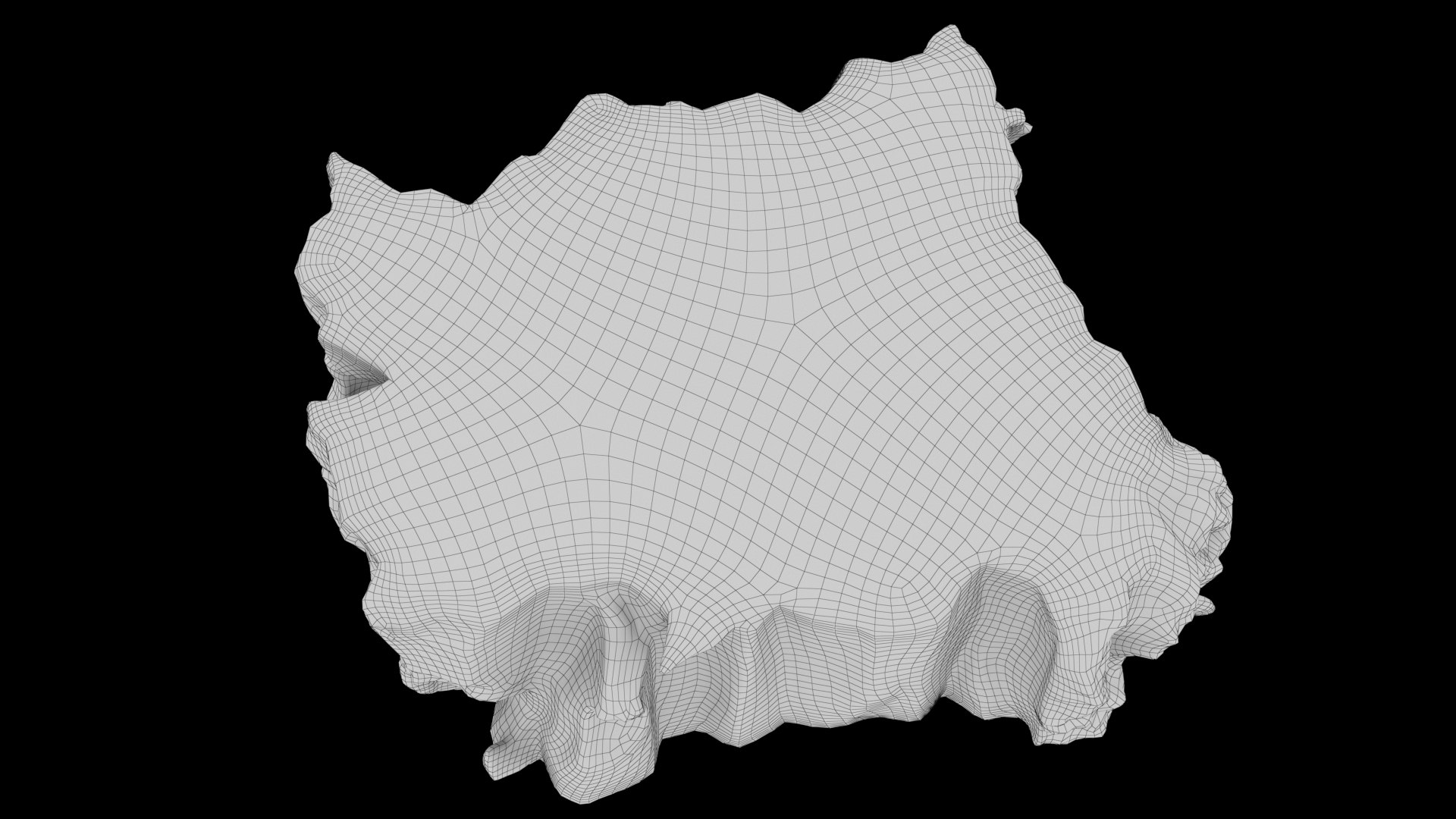 3D Cliff Model - TurboSquid 2129130