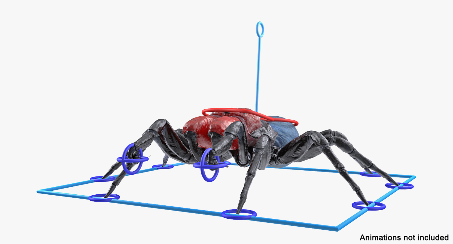 3D Mouse Spider Rigged - TurboSquid 1167488