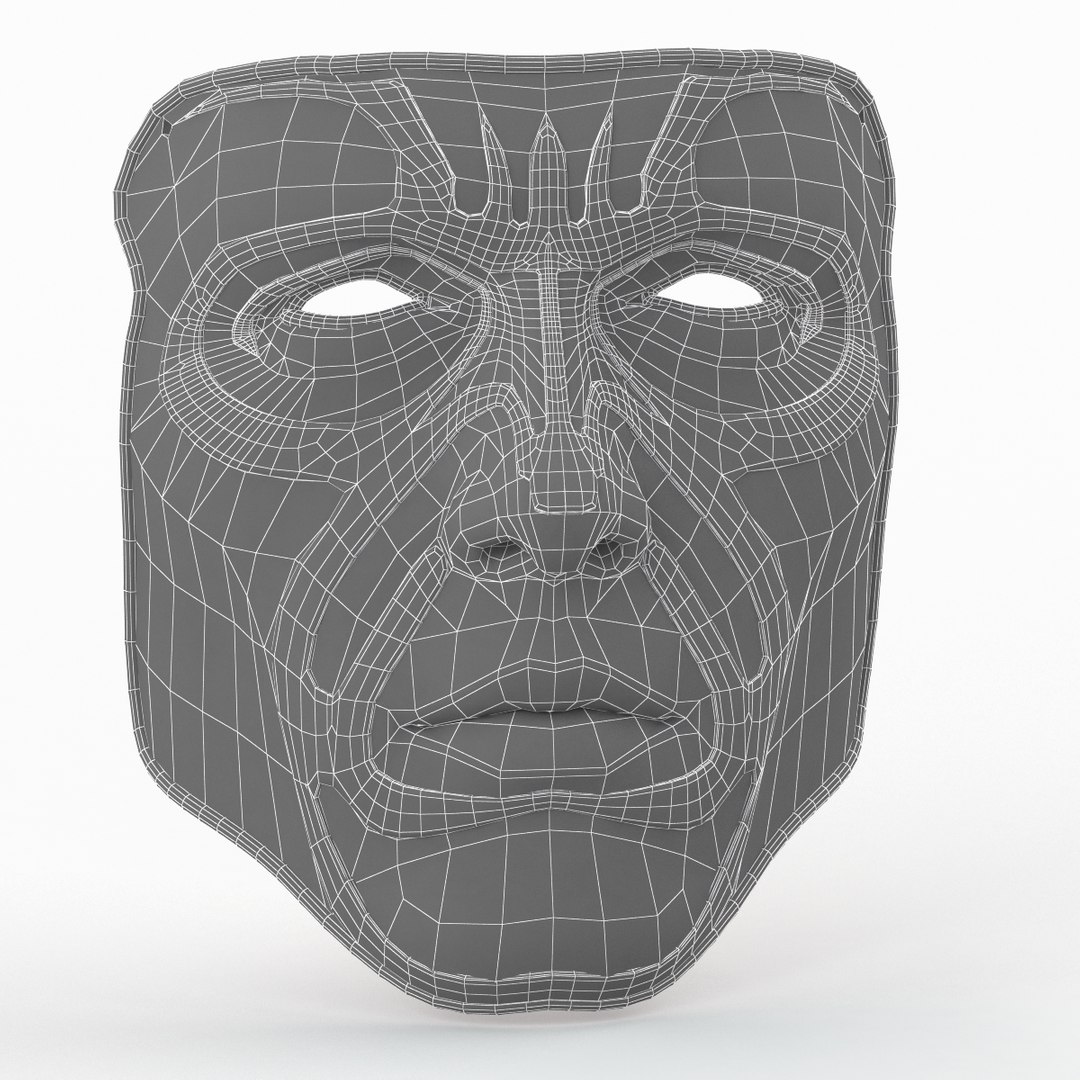 3D Model Mask 2 - TurboSquid 1277716