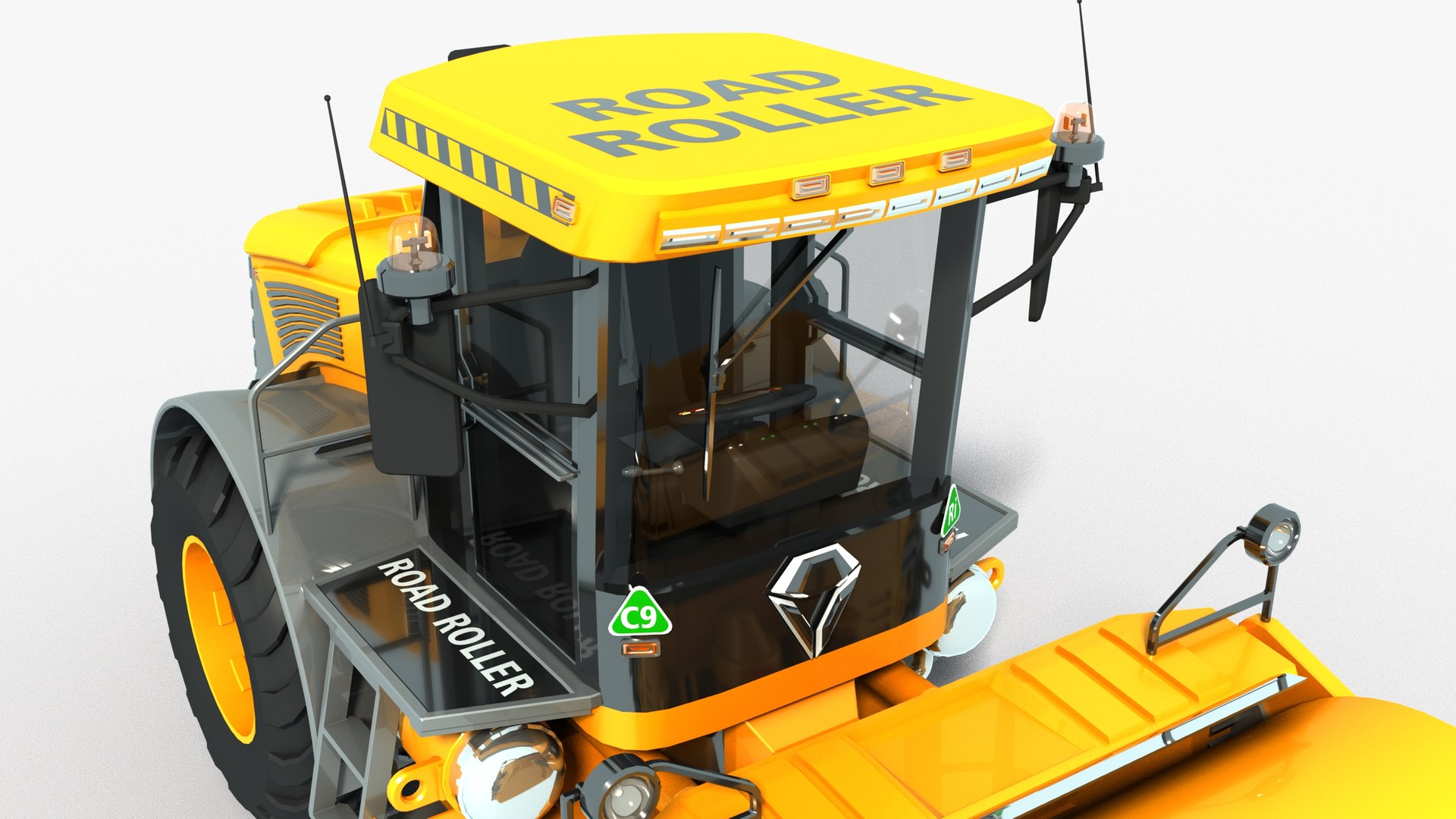 3D Smooth Wheel Roller Compaction Model - TurboSquid 2248232